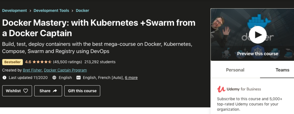 Docker Mastery Courses Udemy Kubernetes Swarm From A Docker Captain Hybrid Cloud Tech