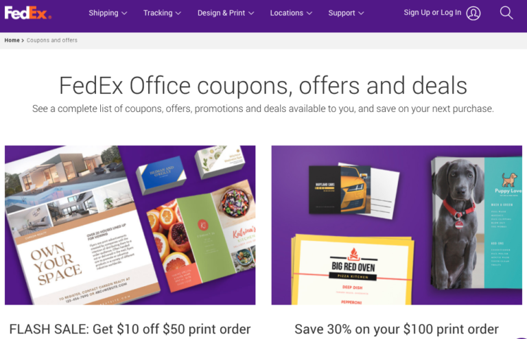 FedEx Office Promo Coupon Codes, Offers and Delivery Deals - Hybrid ...